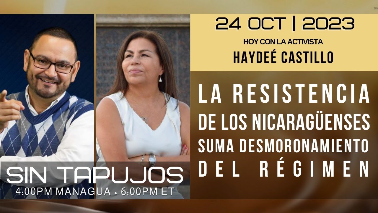 CAFE CON VOZ/ Luis Galeano con Haydeé Castillo/ 24 de Octubre 2023 ...