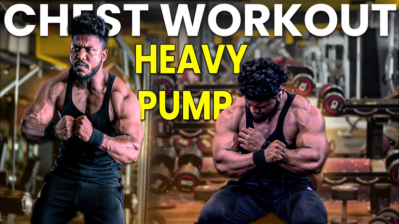 chest workout heavy punp 🥵 - YouTube