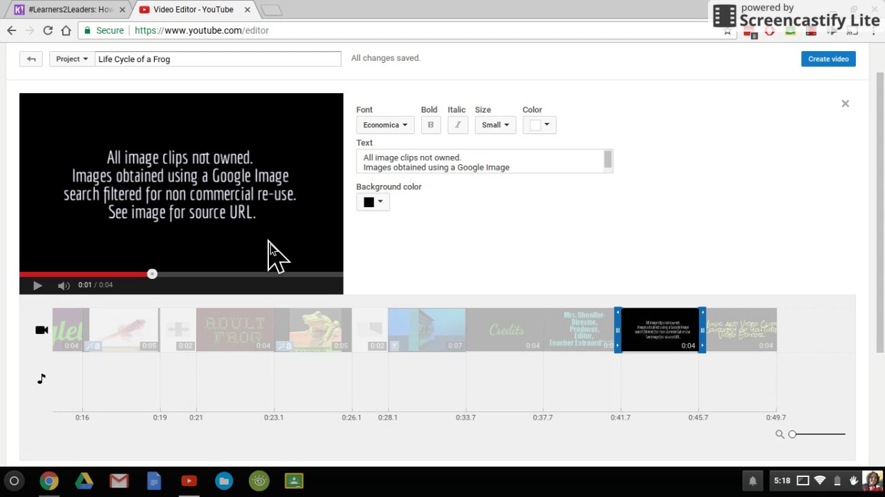 6.YouTube Video Editor Credits - YouTube