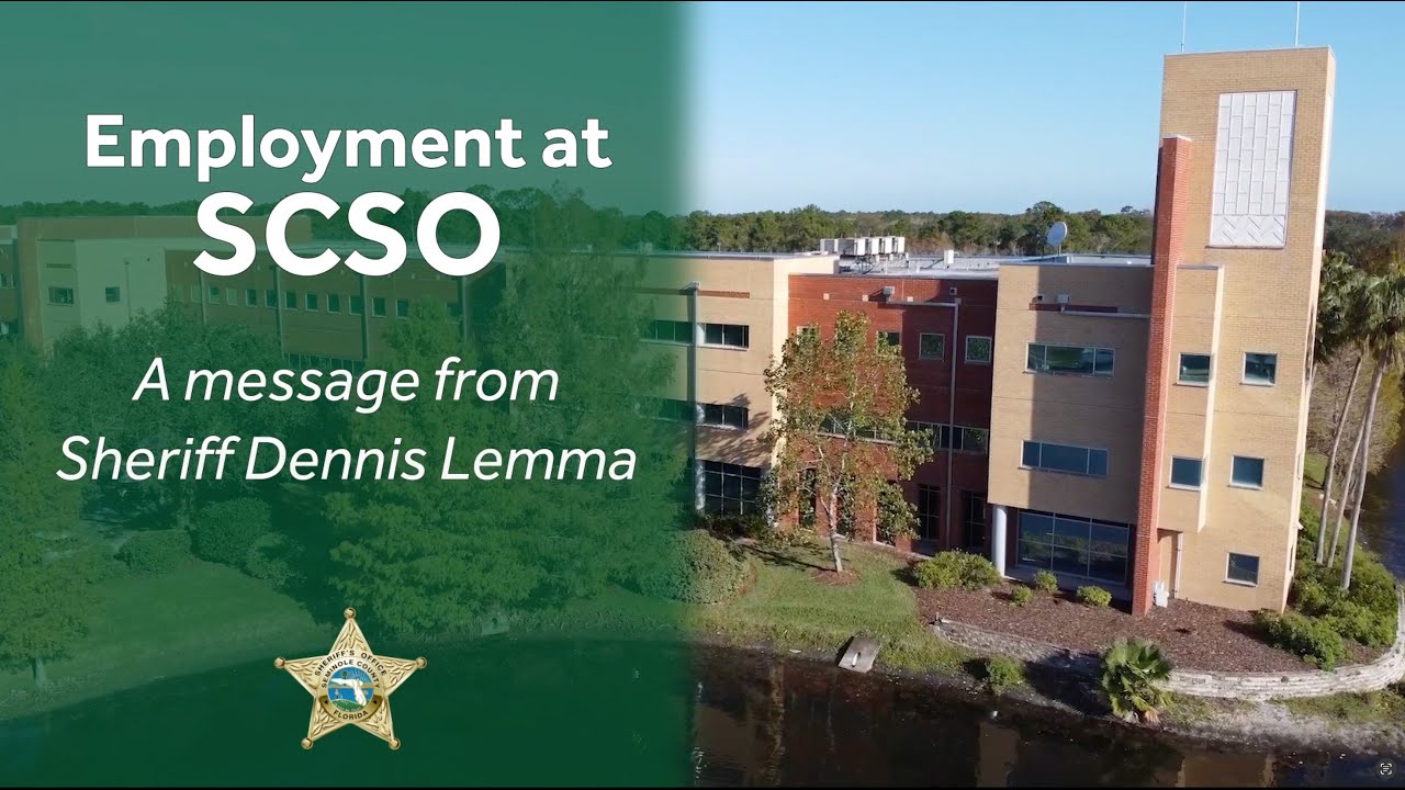 SCSO Recruitment - YouTube