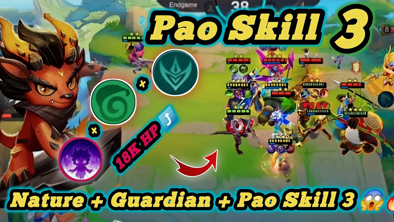 របៀបលេង Commander Pao Skill 3 / Pao Skill 3 Tutorial Magic Chess ...