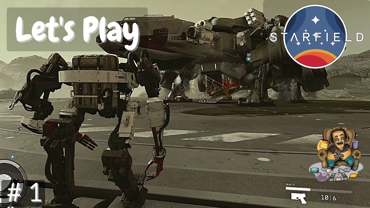 Let's Play Starfield, Episode 1 - YouTube