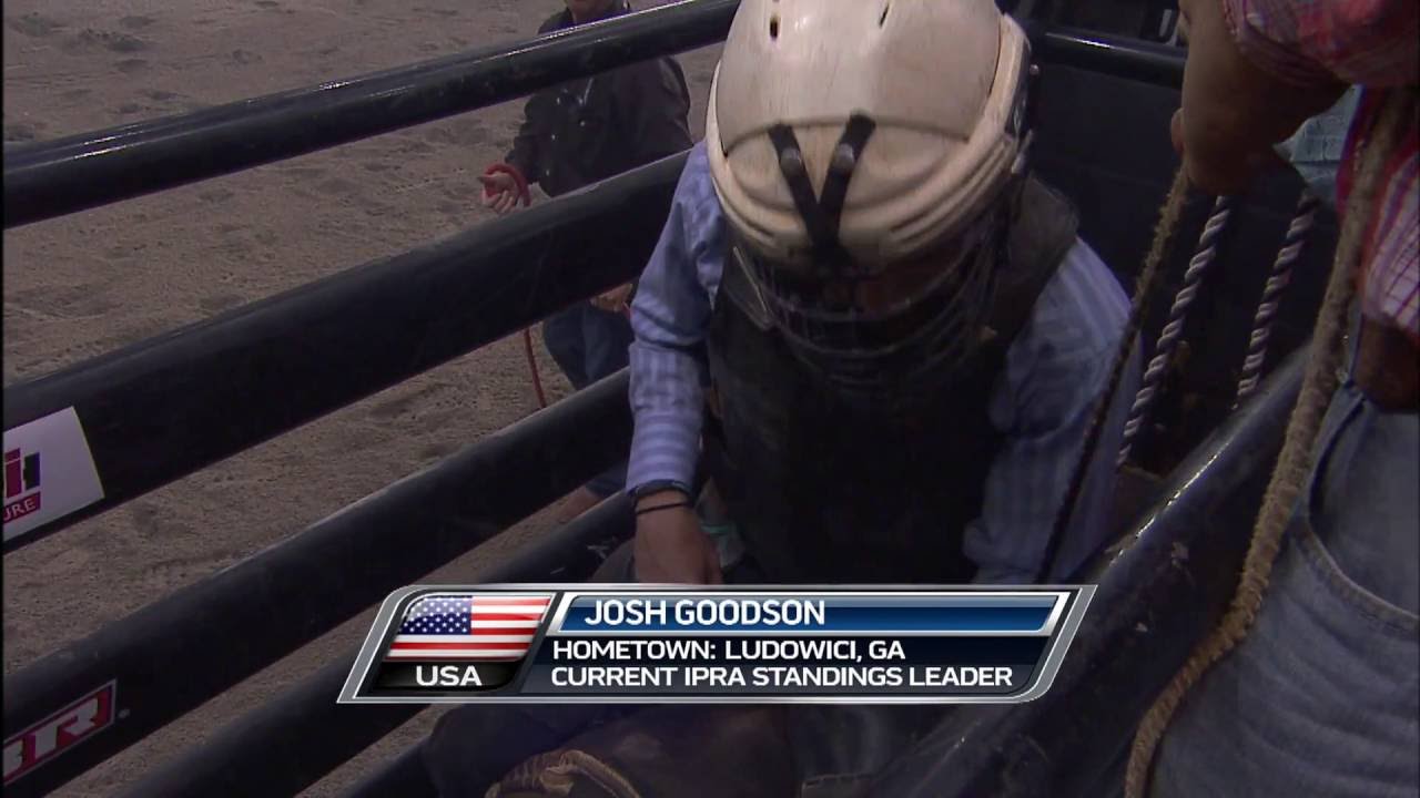 PBR Canada: Josh Goodson takes Missing Vibrations to 83 points - YouTube