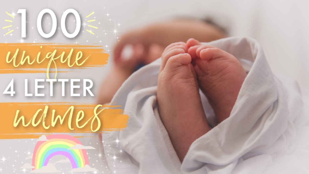 100 SHORT & RARE BABY NAMES 2020! (For Boys & Girls) | Cute + Unique ...