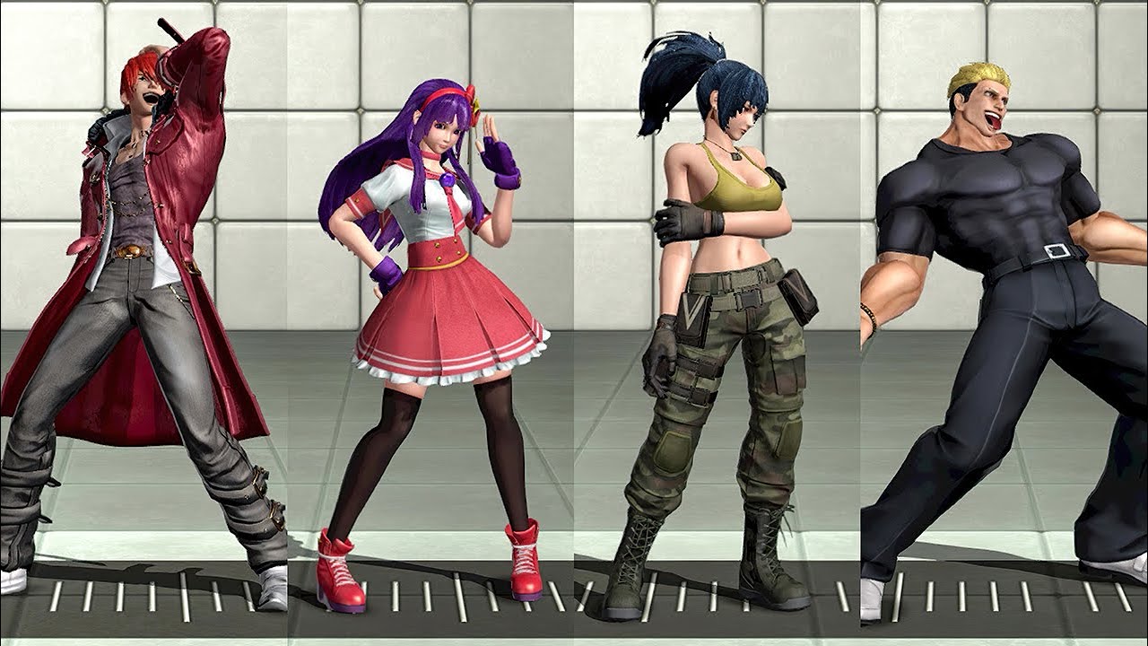 KOF XIV - Win Poses (All Characters) - YouTube