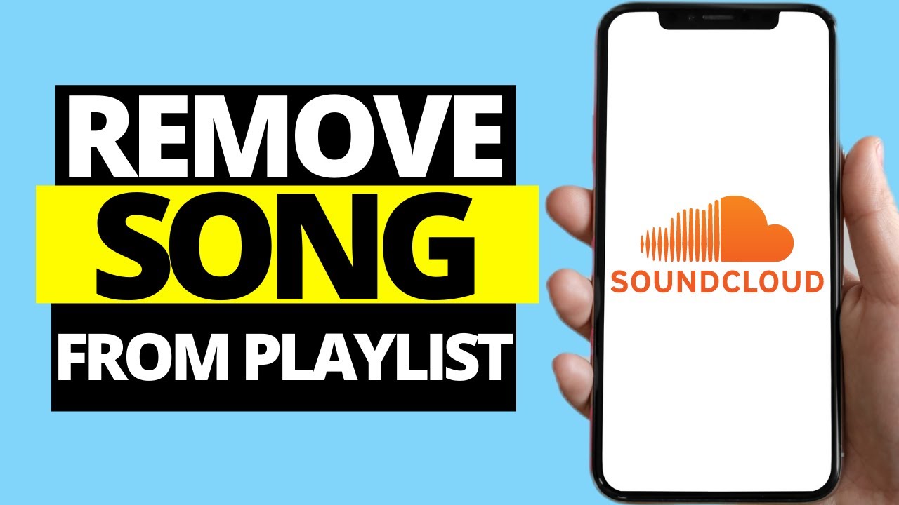 How To Remove Song From Your SoundCloud Playlist On Mobile App - YouTube