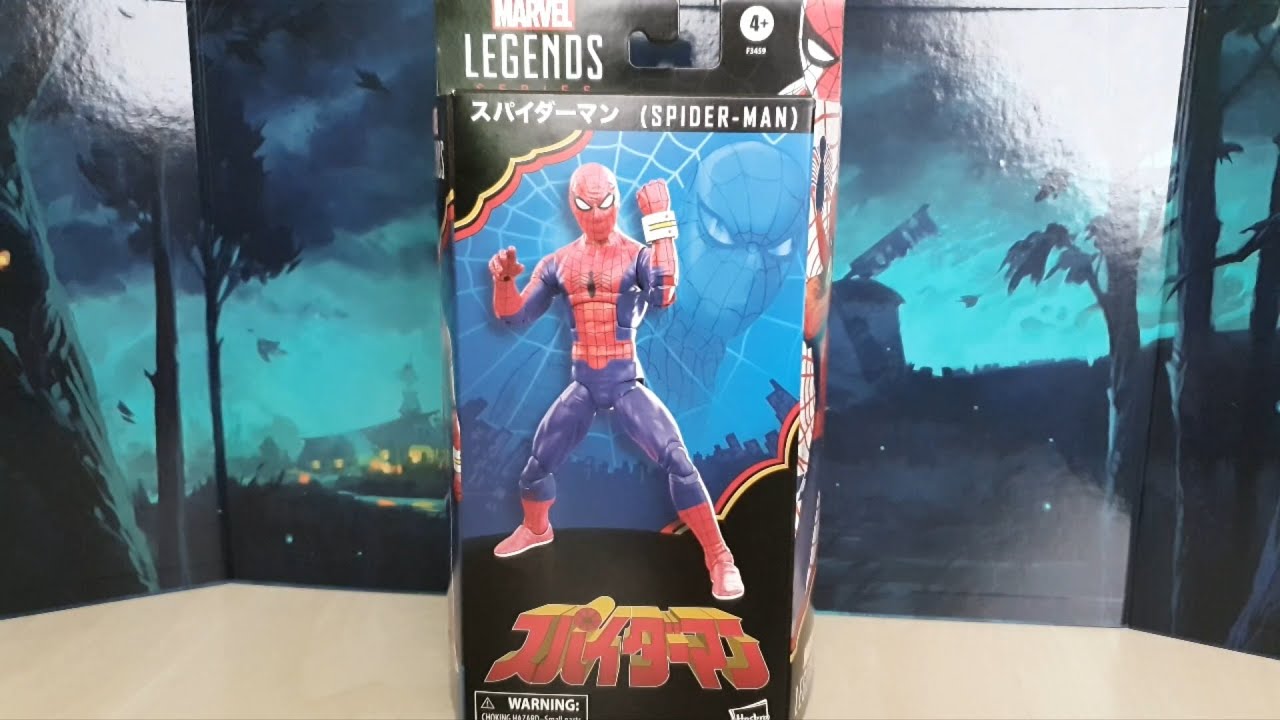 Marvel Legends Series 60th Anniversary Japanese Spider-Man Action ...