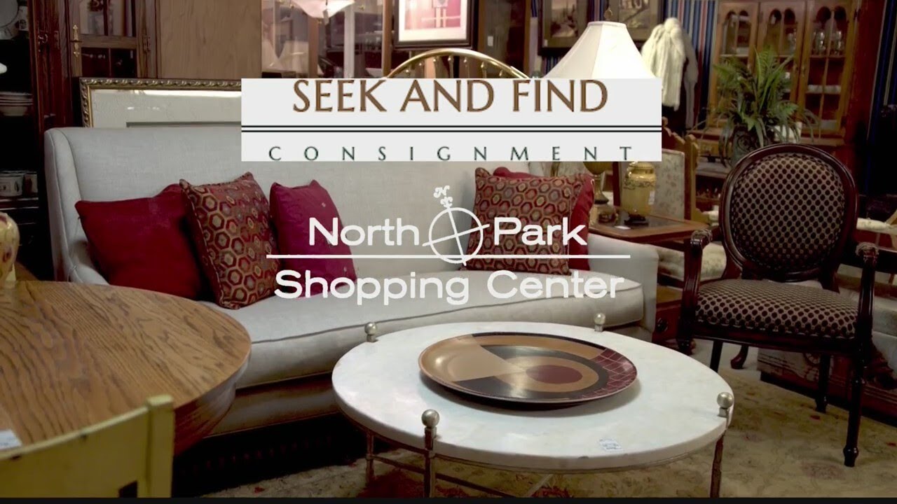 North Park Shopping Center - Seek and FInd Consignment - YouTube