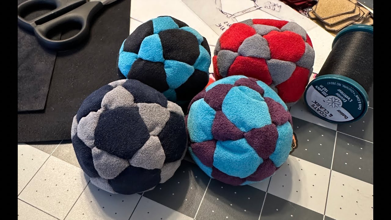 Chill session. Making Bags #footbag #hackysack https ...