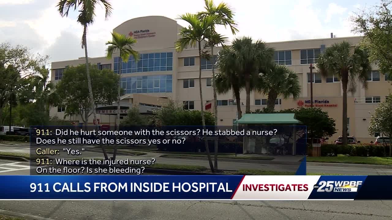 EXCLUSIVE: 911 calls reveal chaos and panic as hospital patient attacks ...