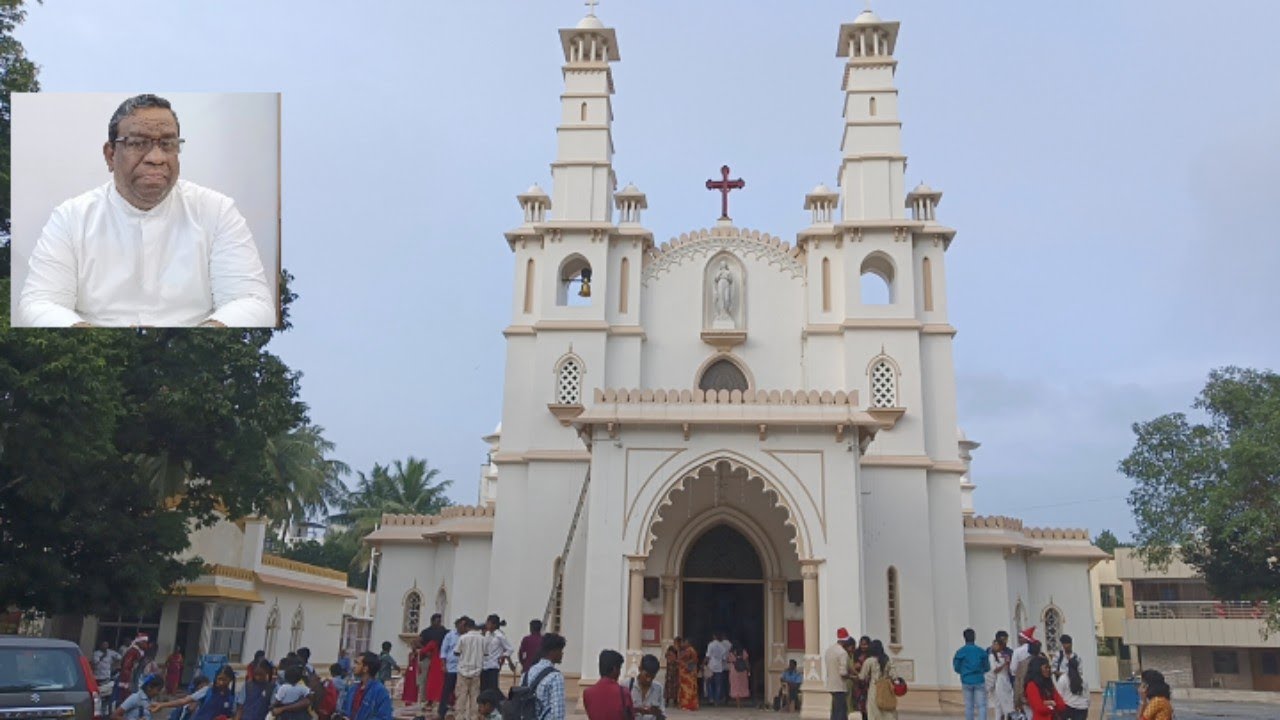 Rev.Dr.Joseph manickam rector & parish priest of votive shrine of the ...