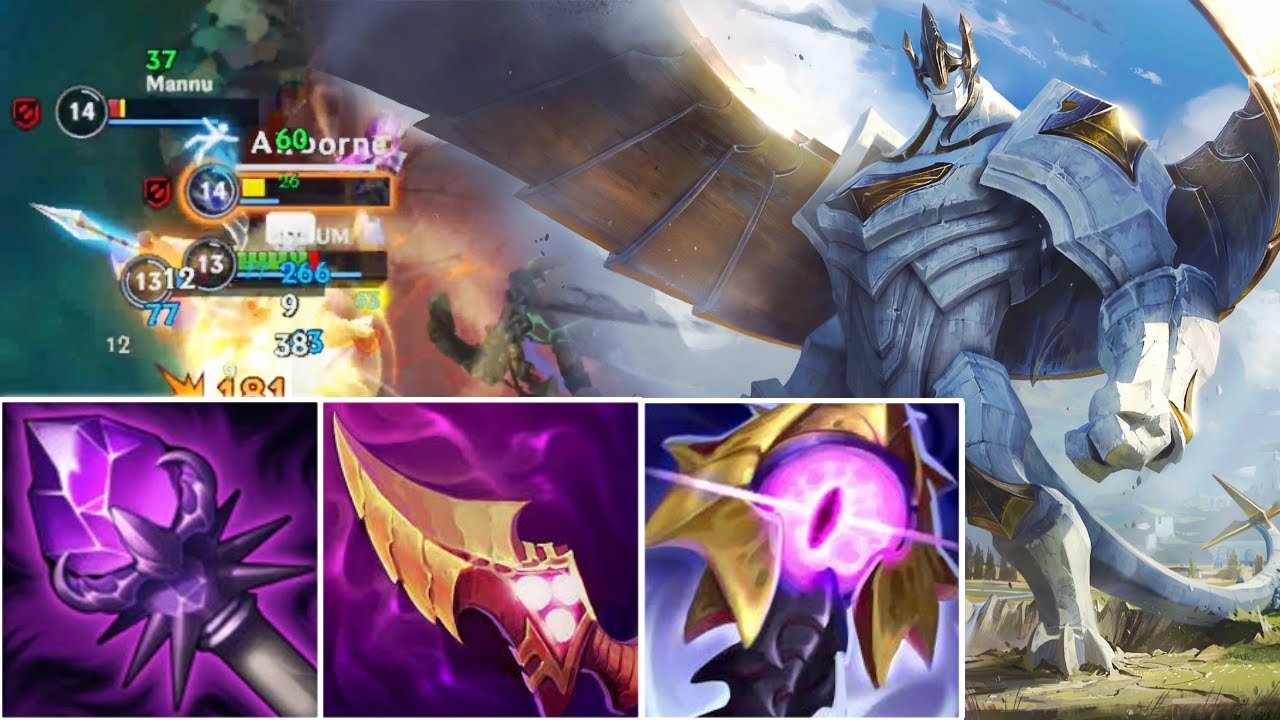 LOL WILD RIFT GALIO SUPPORT GAMEPLAY WITH AP BUILD|SEASON 9| - YouTube