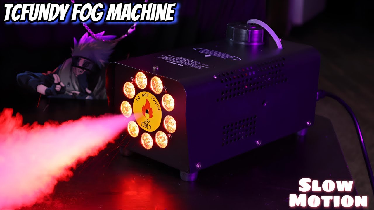 Tcfundy Fog Machine Is Perfect for The Holidays & Filmmaking - YouTube