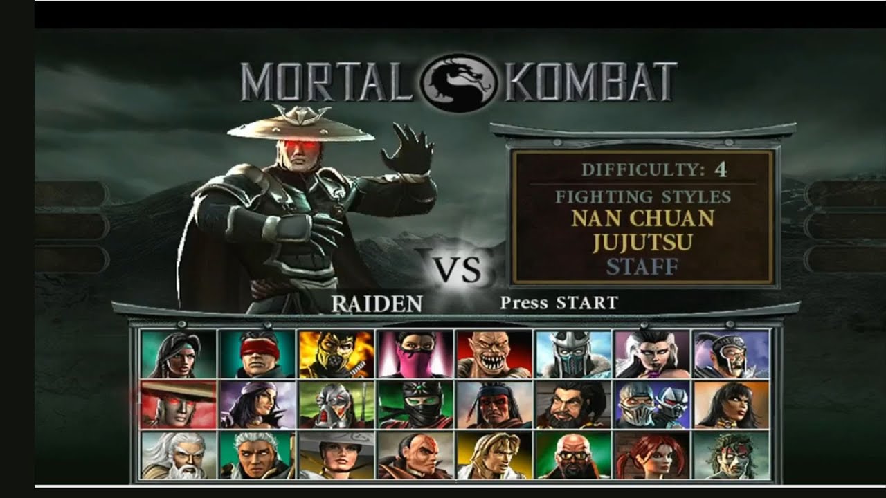 Mortal Kombat Deception Raiden Gameplay - YouTube