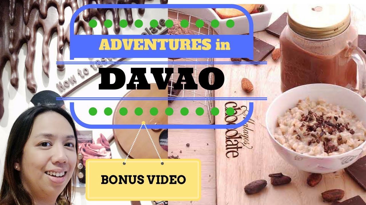 Adventures in Davao City - Day 3 (Malagos Chocolate Museum) - YouTube