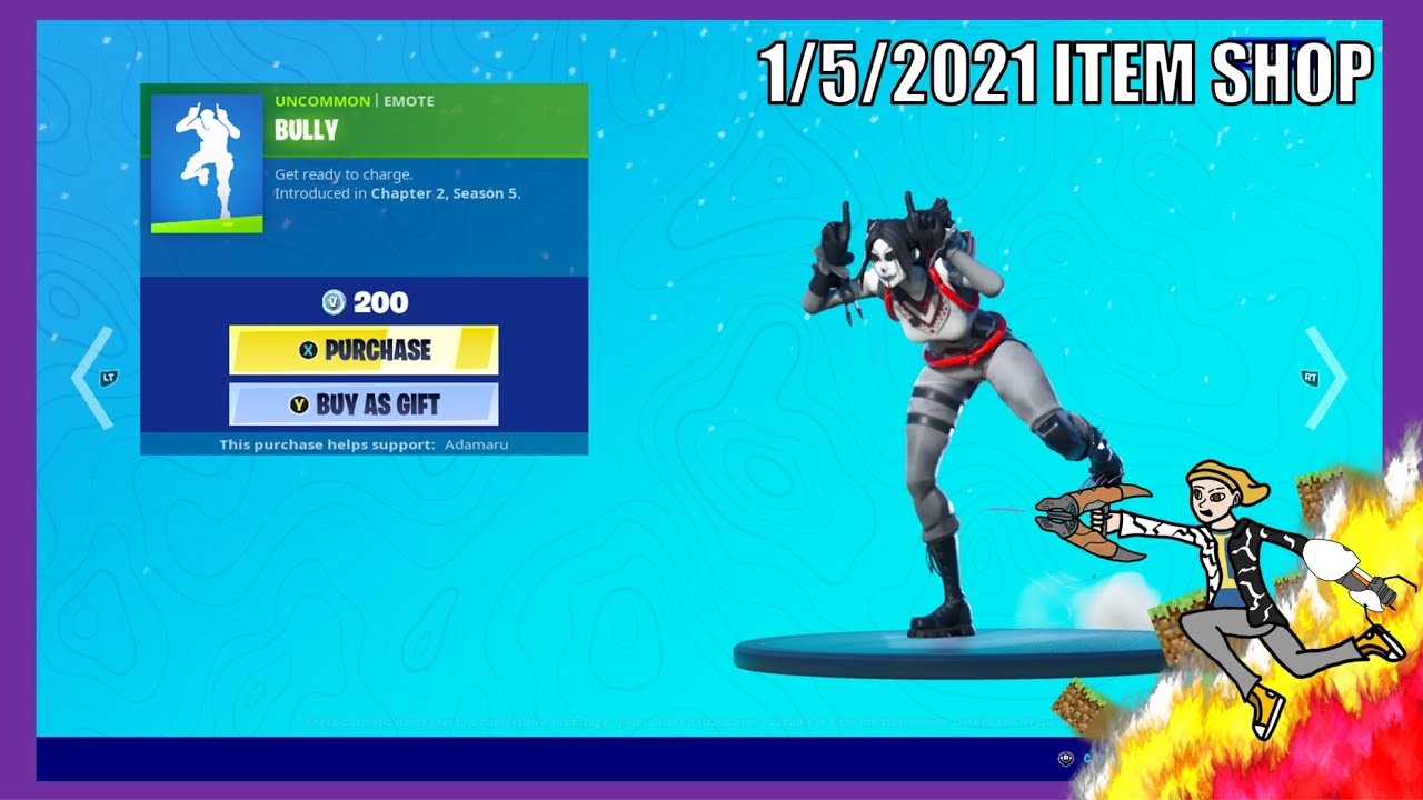 *NEW* Bully Emote! | Fortnite Item Shop (5/1/2021) - YouTube
