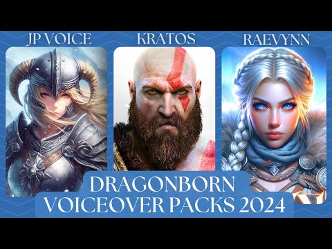 2024 Dragonborn Voice Over Packs! | Skyrim Mods |