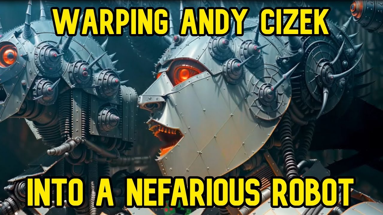 Andy Cizek of Monuments sings his newest song "Nefarious" but I warped ...
