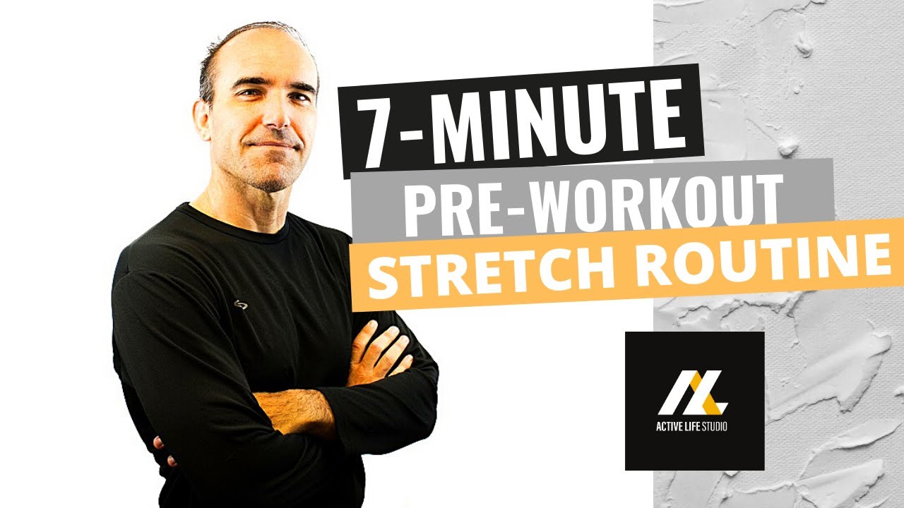 7-MINUTE PRE-WORKOUT STRETCH ROUTINE | Total Body Stretch | Before ...