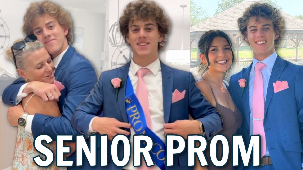 Ryan's LAST High School PROM | The chaos behind the scenes - YouTube
