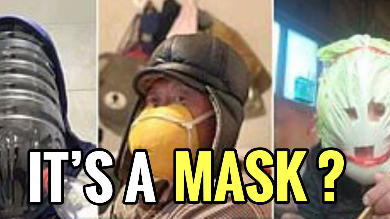 It’s a Mask? People wearing funny, crazy and weird mask around the ...