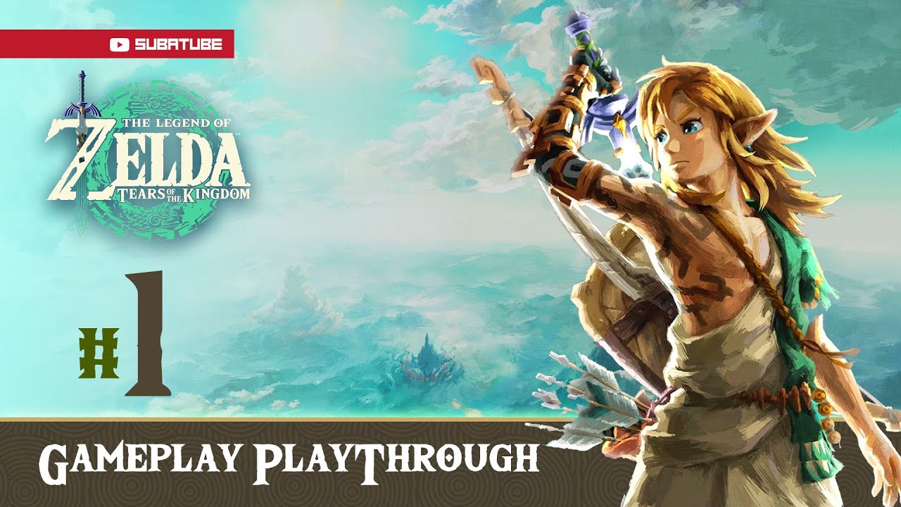 ZELDA Tears of The Kingdom Gameplay Playthrough Part 1 - Nintendo ...