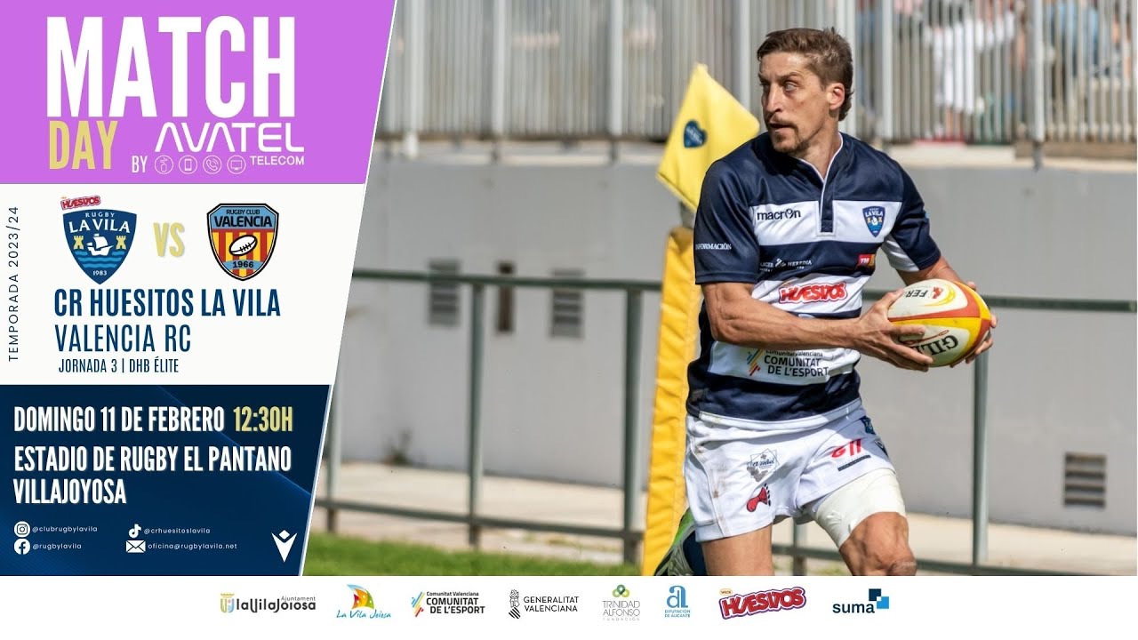 CR Huesitos La Vila vs Valencia RC domingo 11 de febrero a las 12.30h. - YouTube