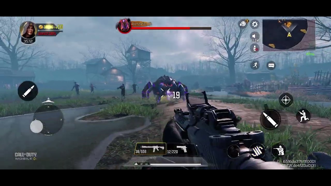 Zombie boss in codm hard as hell - YouTube