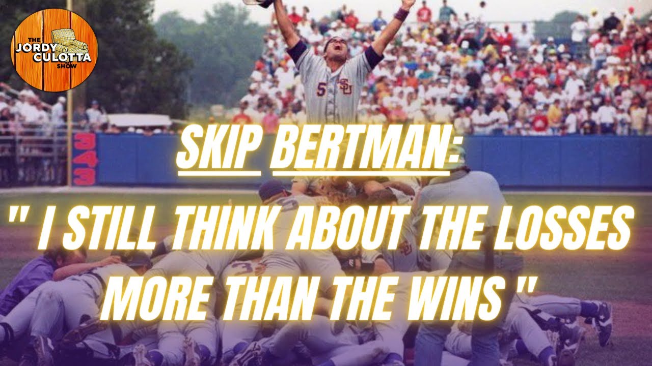 LSU Baseball Coach Skip Bertman Interview | Afternoon J W/ Jordy ...