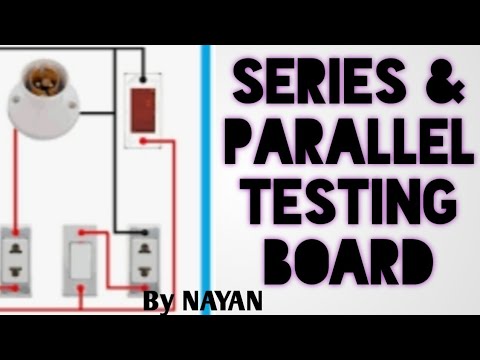 Series & parallel testing board - YouTube
