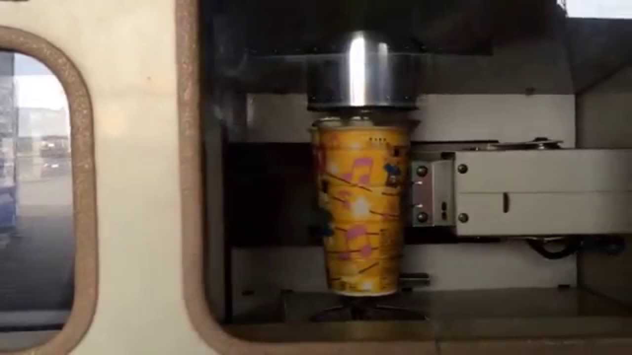 Old Pop corn vending machine 懐かしいタイプのポップコーンマシーン - YouTube