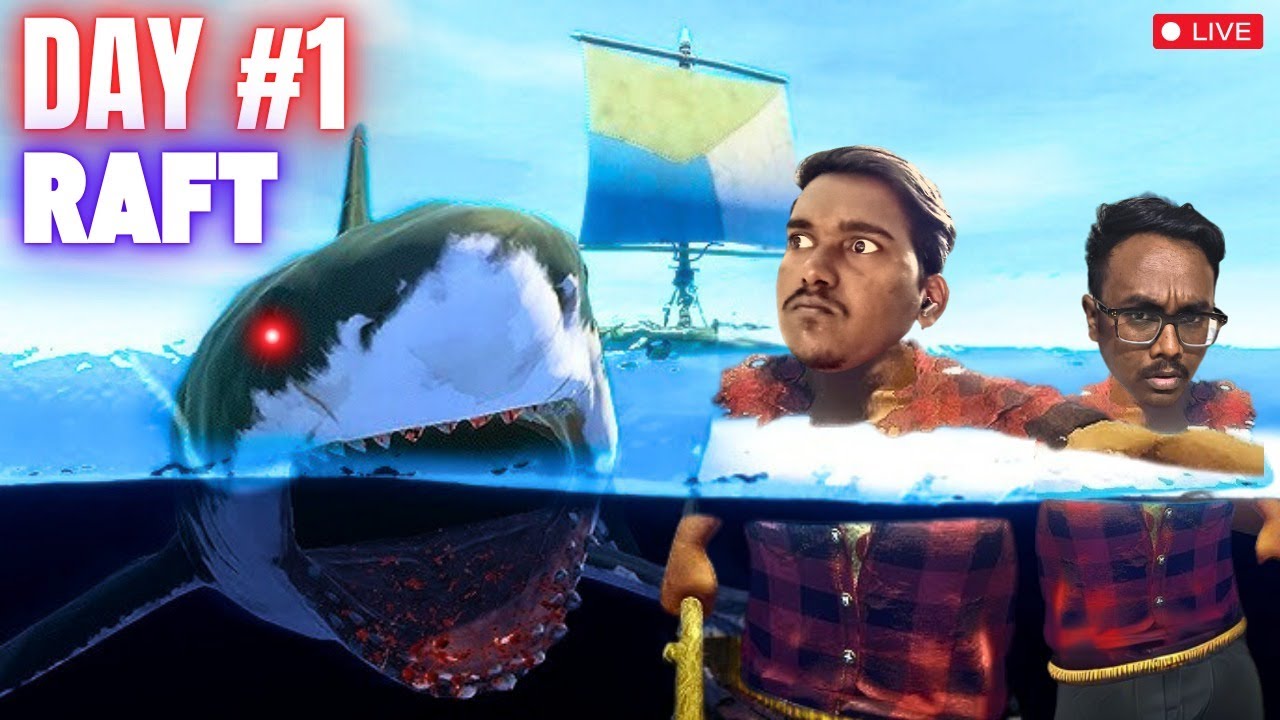 AB YEH HUM KAHA PHAS GAYE? | Raft Live Stream - YouTube