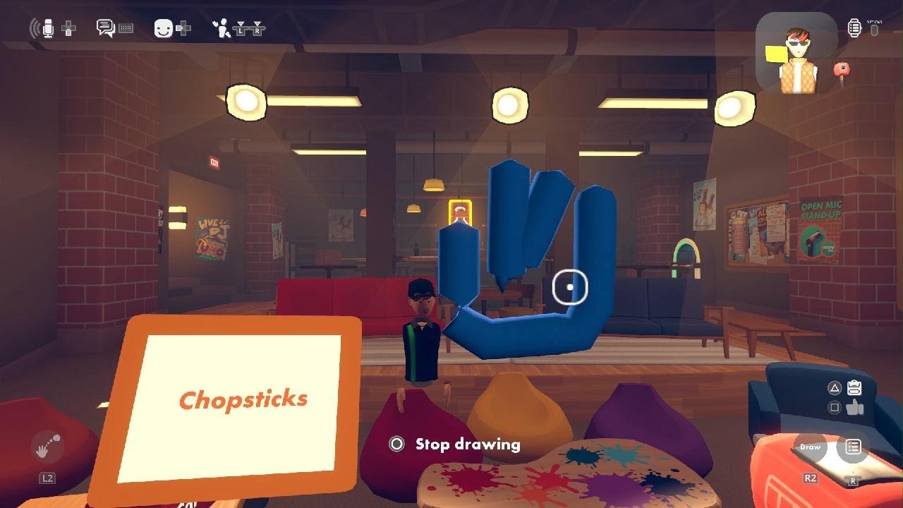 DRAWING TERRIBLE DRAWINGS In Rec Room - YouTube