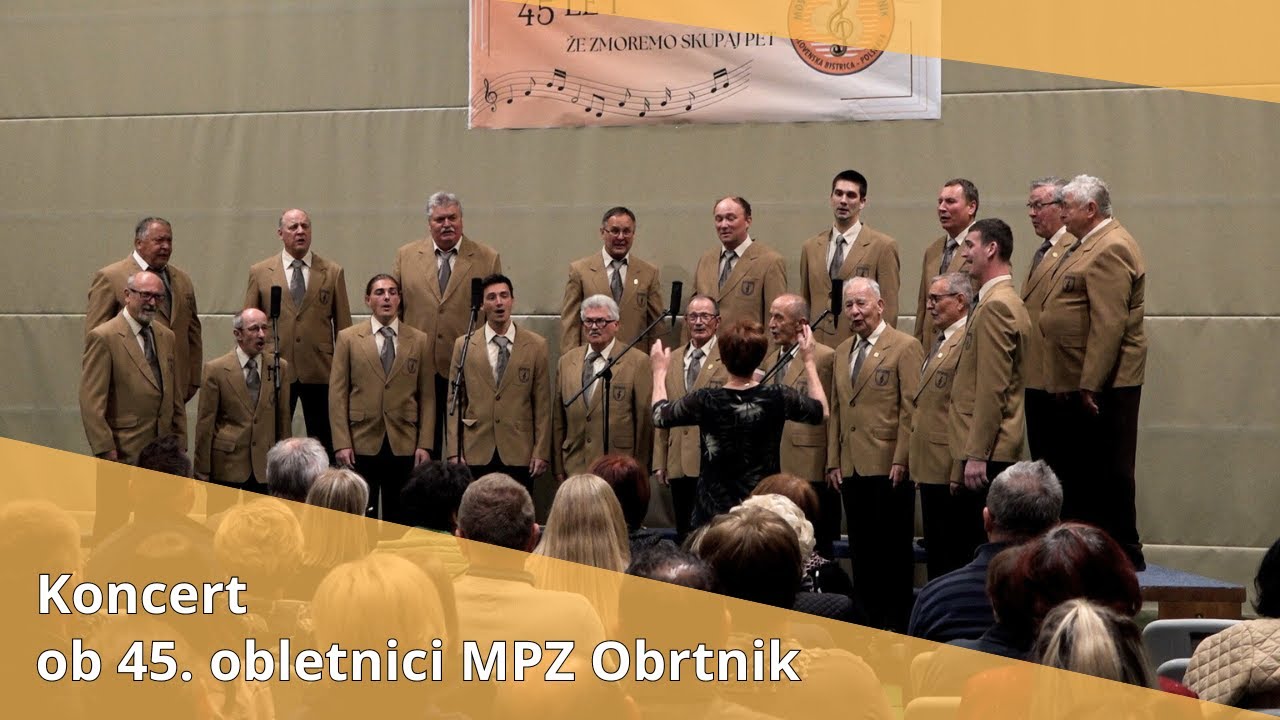 Koncert ob 45. obletnici MPZ Obrtnik - YouTube