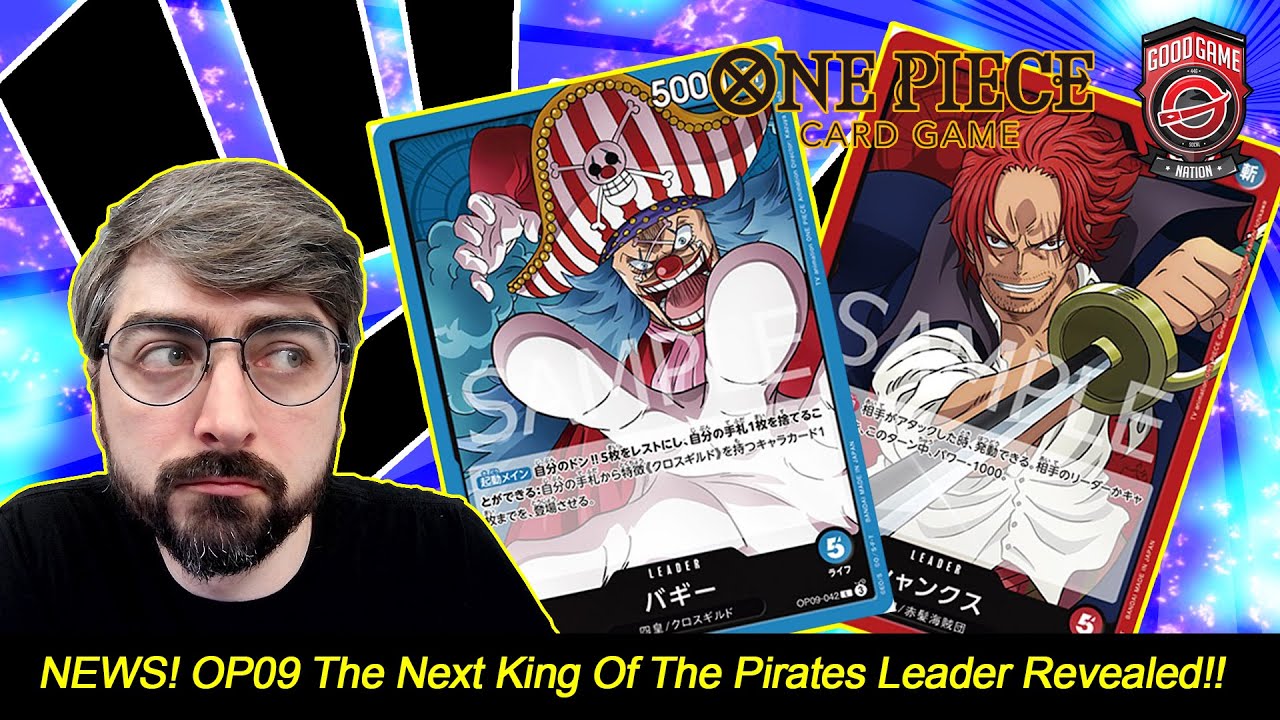 One Piece TCG - News! The Last Two Leaders for OP09!! - YouTube
