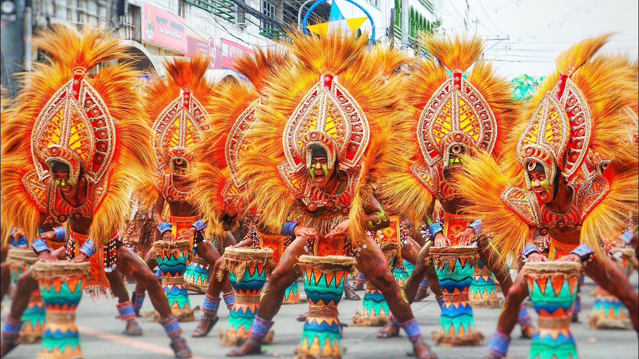Iloilo Dinagyang 2023 Barangay Tribes Competition - Tribu Pana-ad - YouTube