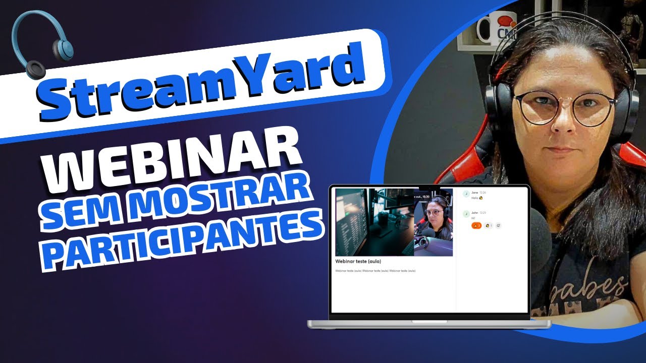 [TUTORIAL] Como usar o StreamYard para fazer webinar sem mostrar ...