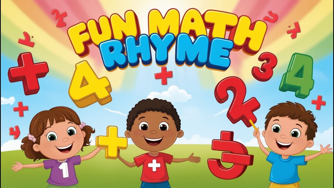 Addition and Subtraction Song | Fun Math Rhyme for Kids | Learn Numbers ...