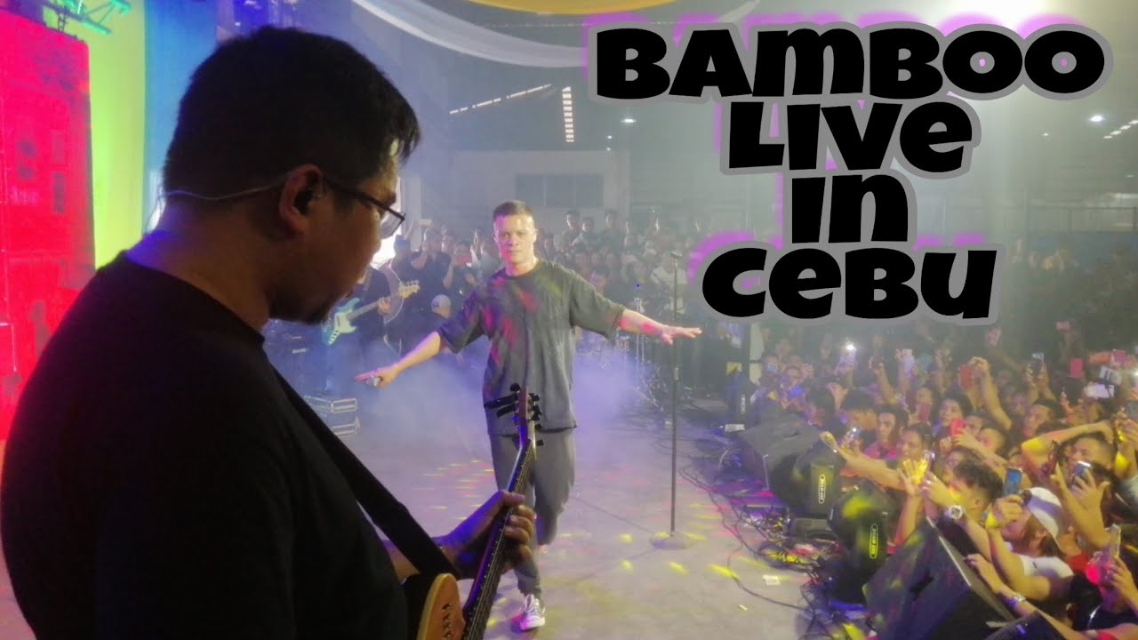 BAMBOO LIVE SHOW IN CEBU - YouTube