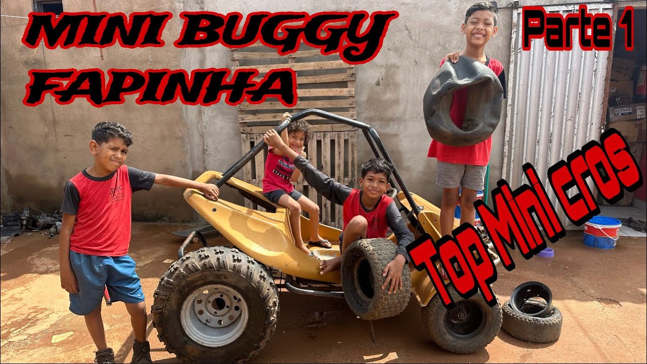 Mini buggy fapinha projeto minicross off Round com motor Honda 250 ...