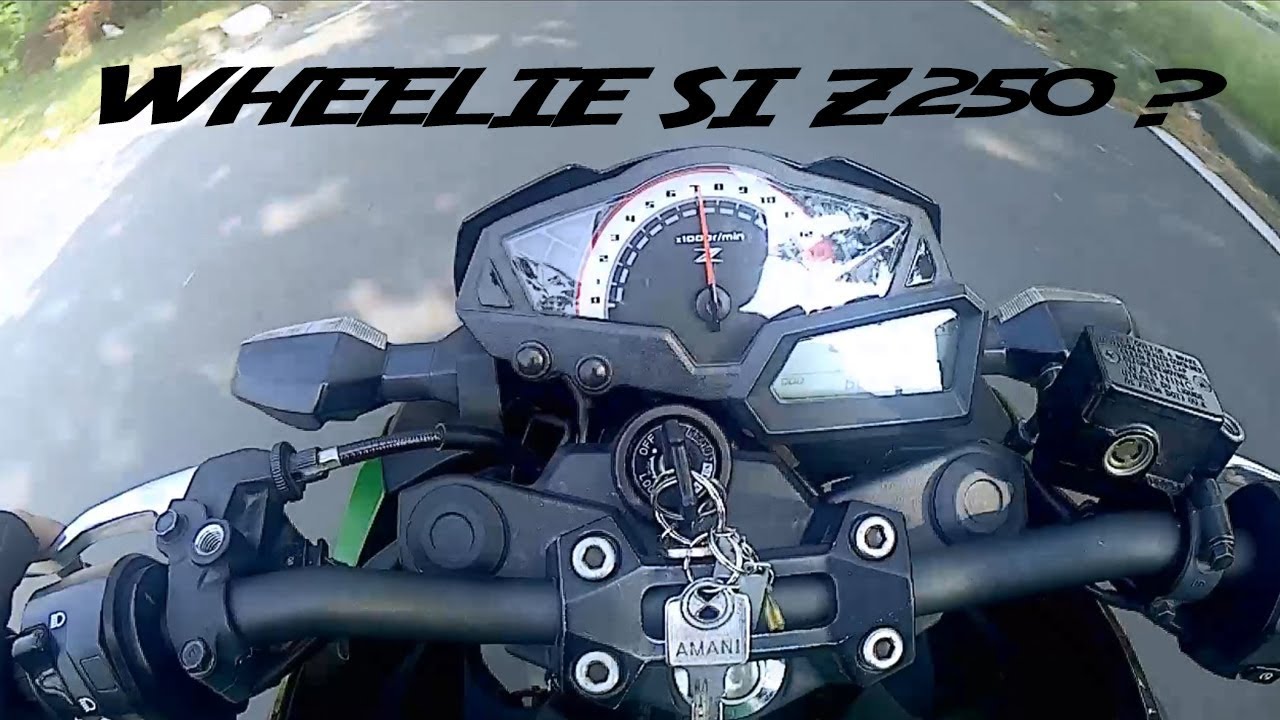 #17 Test Ride Kawasaki Z250 ! - YouTube
