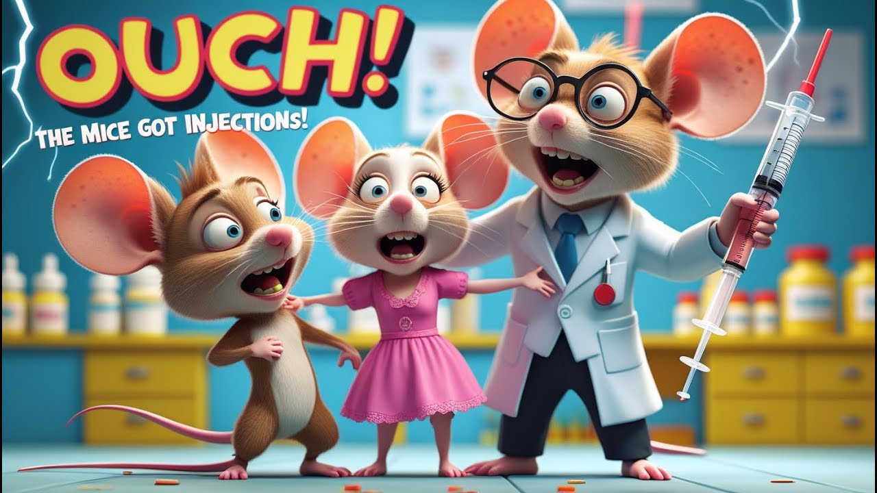 The Mice and the Funny Doctor | Mouse Song | Aj Mangalwar hai | Nursery ...
