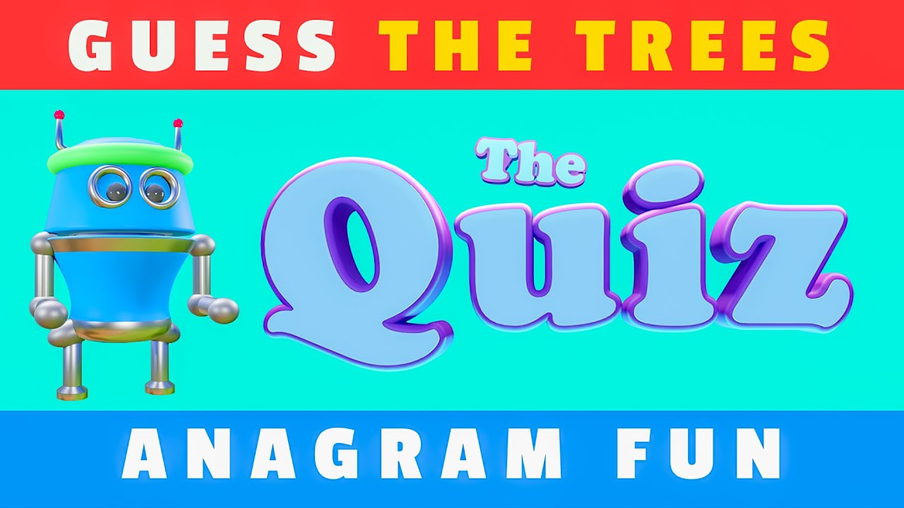 Fun Anagram Quiz - Guess The Trees (Quiz 23 -Medium) - YouTube