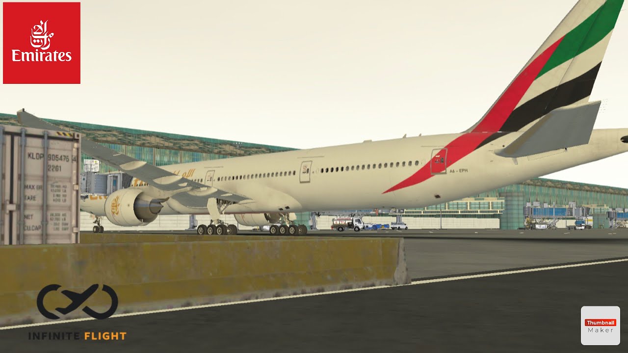 Infinite Flight: Dubai to Nairobi | Emirates Airlines 777-300ER - YouTube