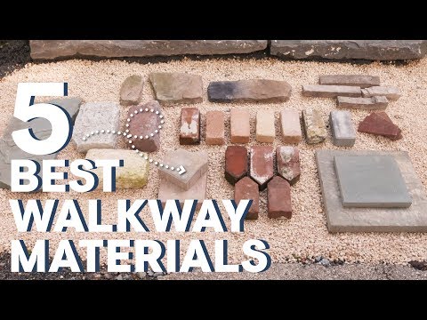 How to Choose the Right Outdoor Walkway Material | House Beautiful