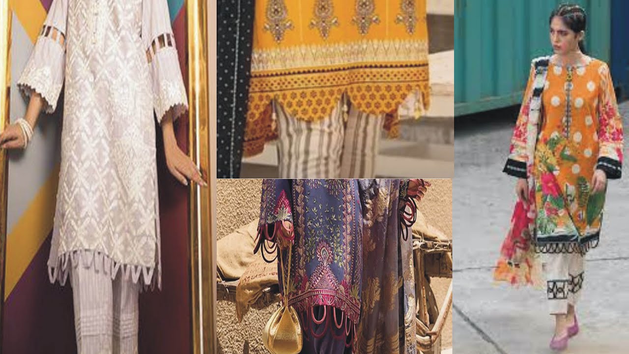 New 2021 Girls Kurti Daman Design Ideas | Unique & Trendy Daman Design ...