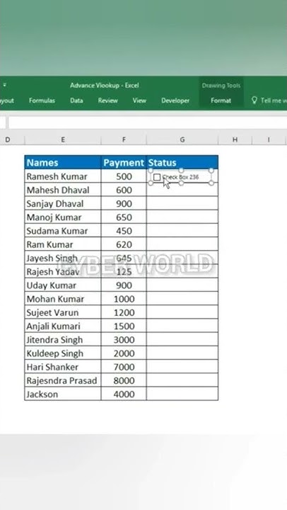 Shorts Excel Check Box Exceltricks Hidden Excel Excel Me Check Box Kaise Lagaye Youtube
