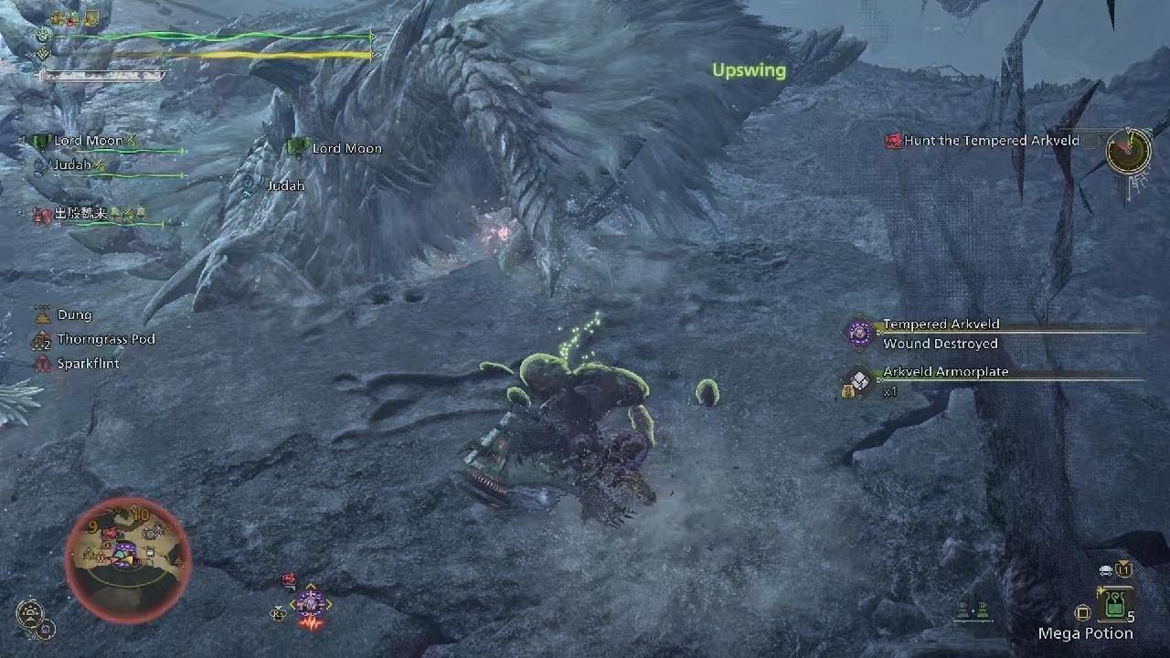 MHWilds Tempered Arkveld Hammer Drop - YouTube