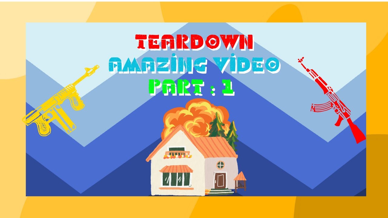 Teardown Part: 1 Tested The Weapons İn The Teardown Game. Great Game ...