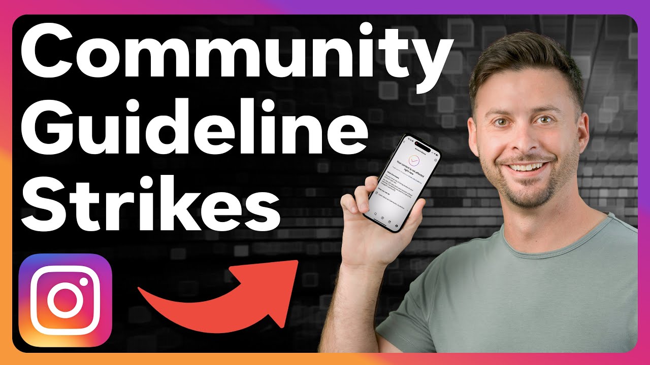 How To Check For Community Guidelines Strikes On Instagram - YouTube